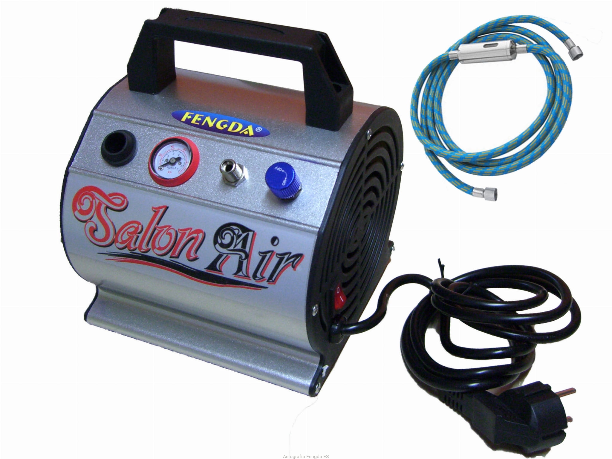 Mini compresor con tanque de aire Fengda® AS-176